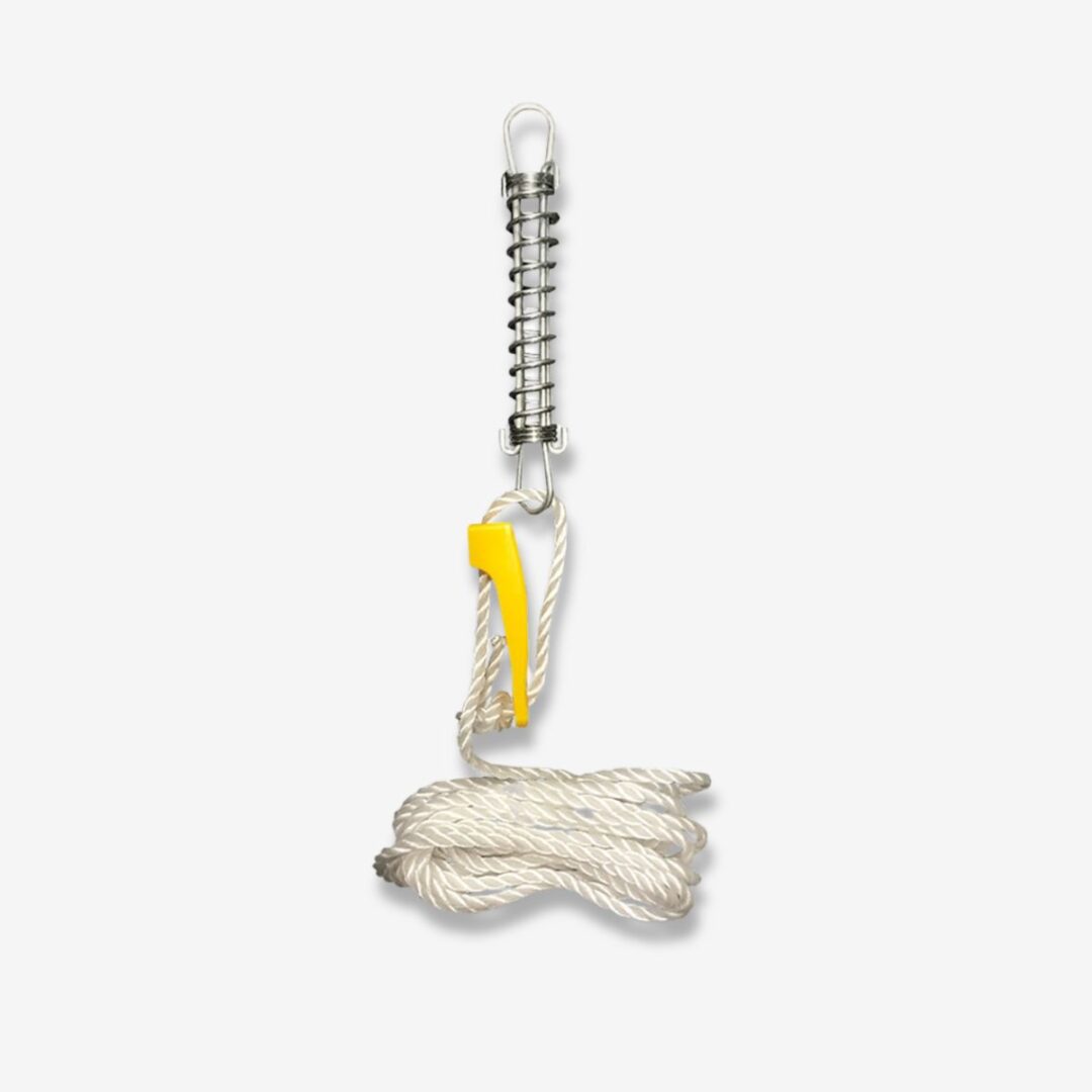 Supa Peg Guy Ropes with Trace and Spring - Pack of 15 | Homecamp